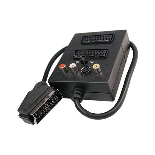 Scart Box 2 Vias + 3 RCA + SVHS c/ Comutador | Storemática - Digital ...